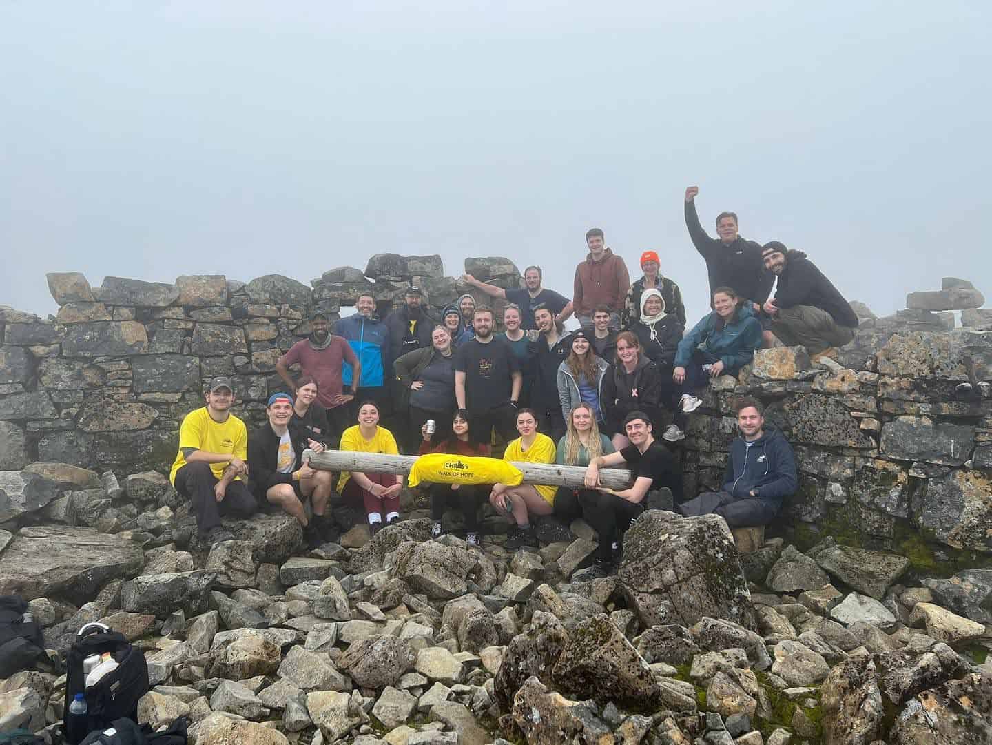 The Alchemist climb Ben Nevis - Tim Bacon Foundation